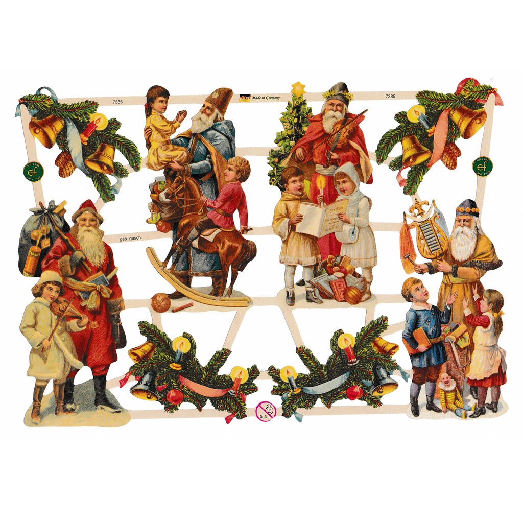 Vintage Lithography Sheet Christmas | 115 - Meissa print