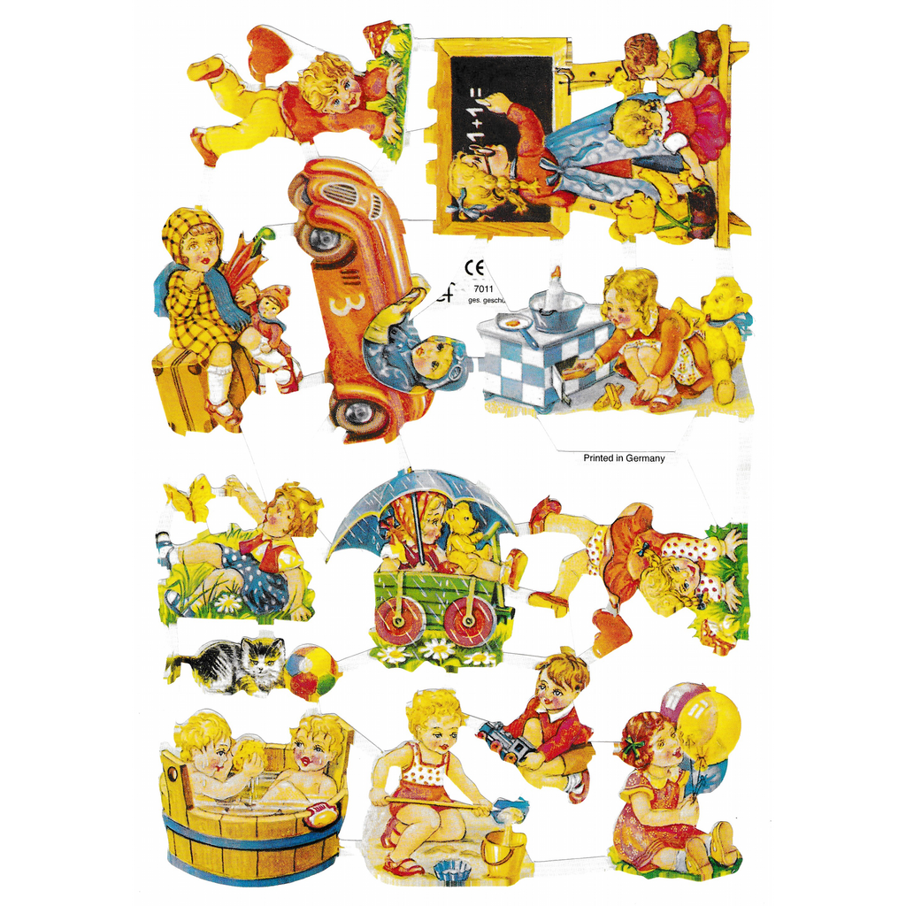 Vintage Lithography Sheet Kids | 128 - Meissa print