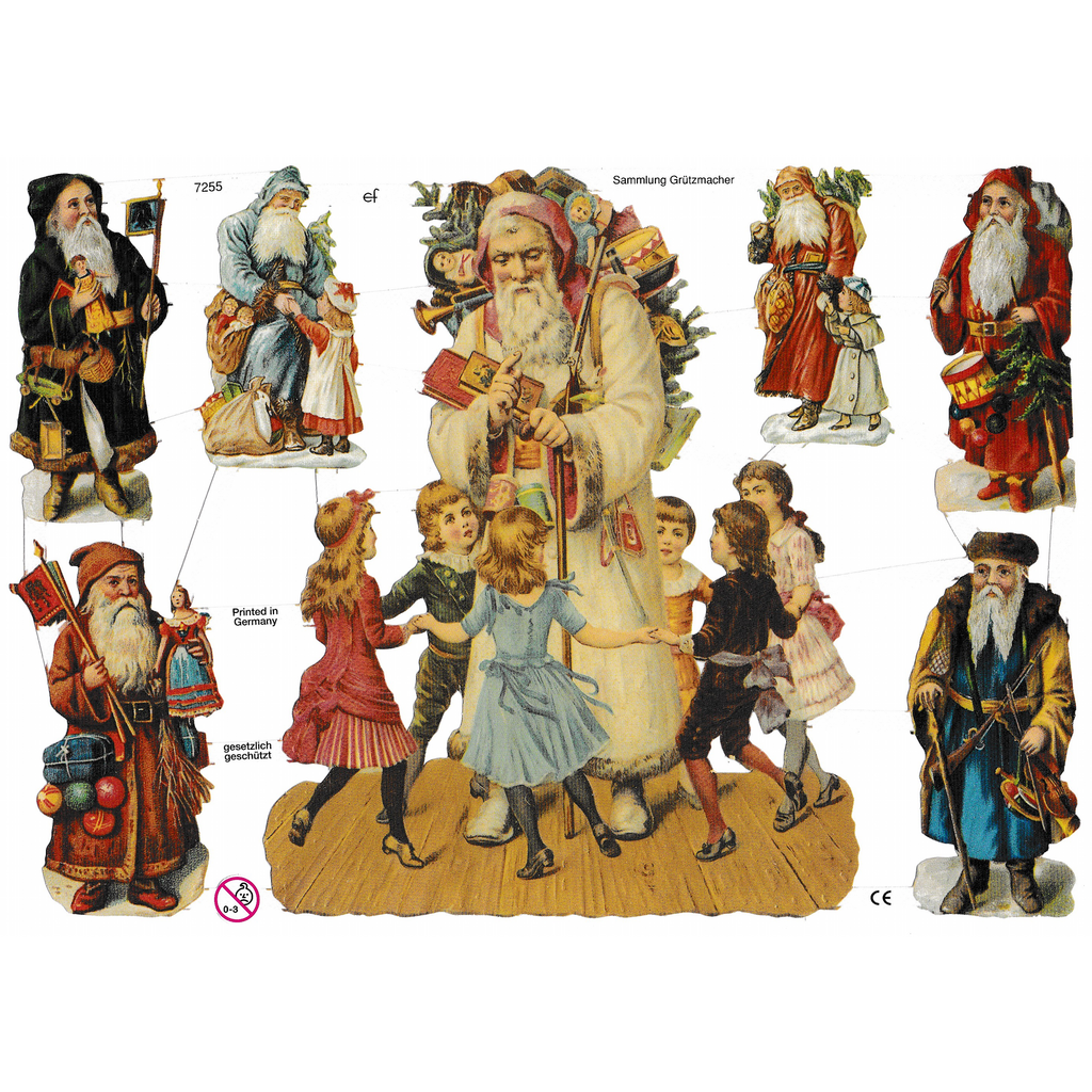 Vintage Lithography Sheet Birds | 100 - meissa print