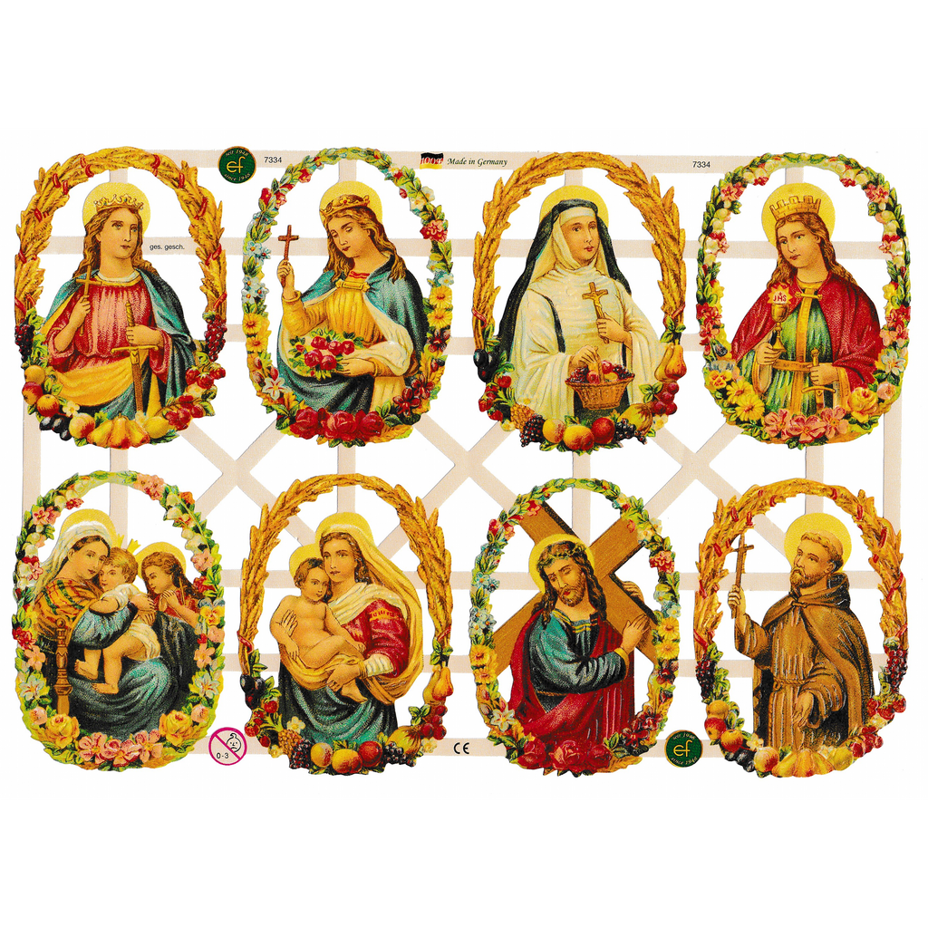 Die Cut Paper Scraps – Saints | 67 - Meissa print