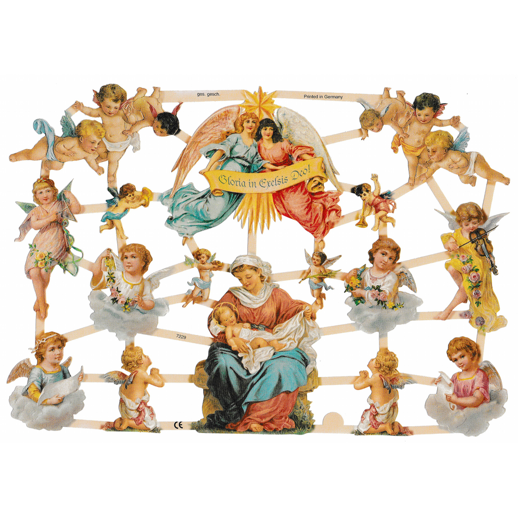 German Paper Scraps Angels | 73 - Meissa print