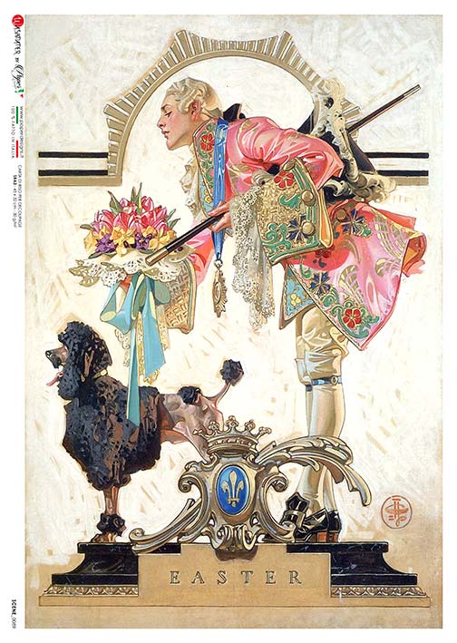 Rice Paper for Decoupage | A4 | Scene 0089 - Meissa print