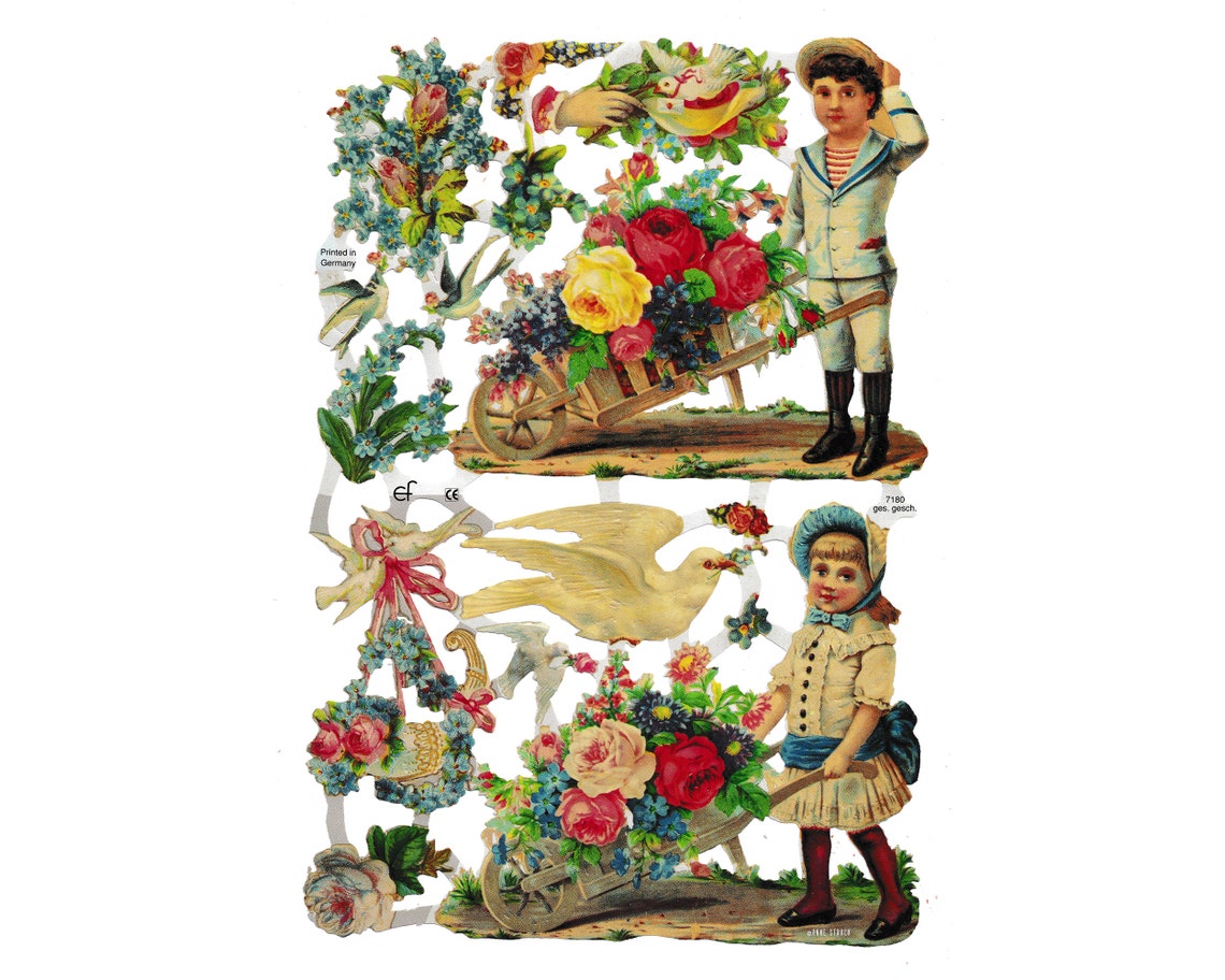 Vintage Lithography Style Sheet | 238 - meissa print