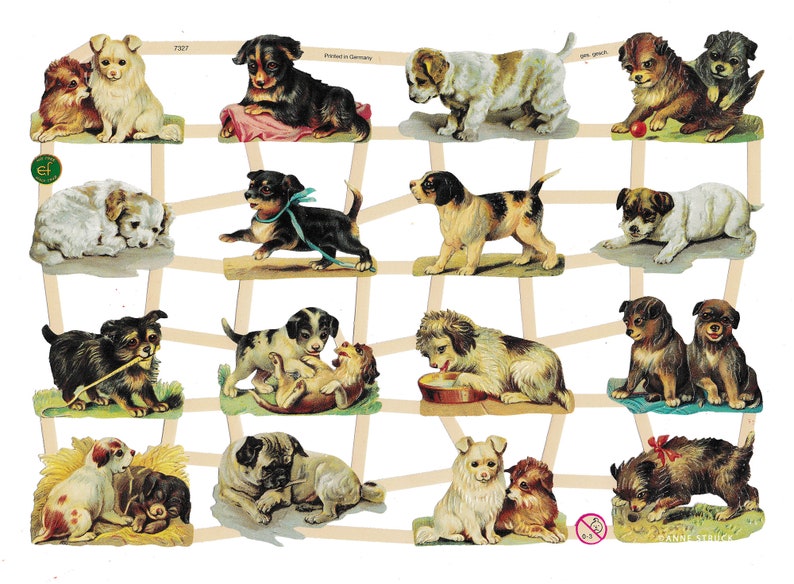 Vintage Lithography Style Sheet | 294 - meissa print