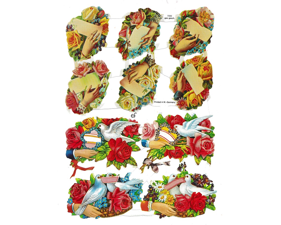 Vintage Lithography Style Sheet | 320 - meissa print