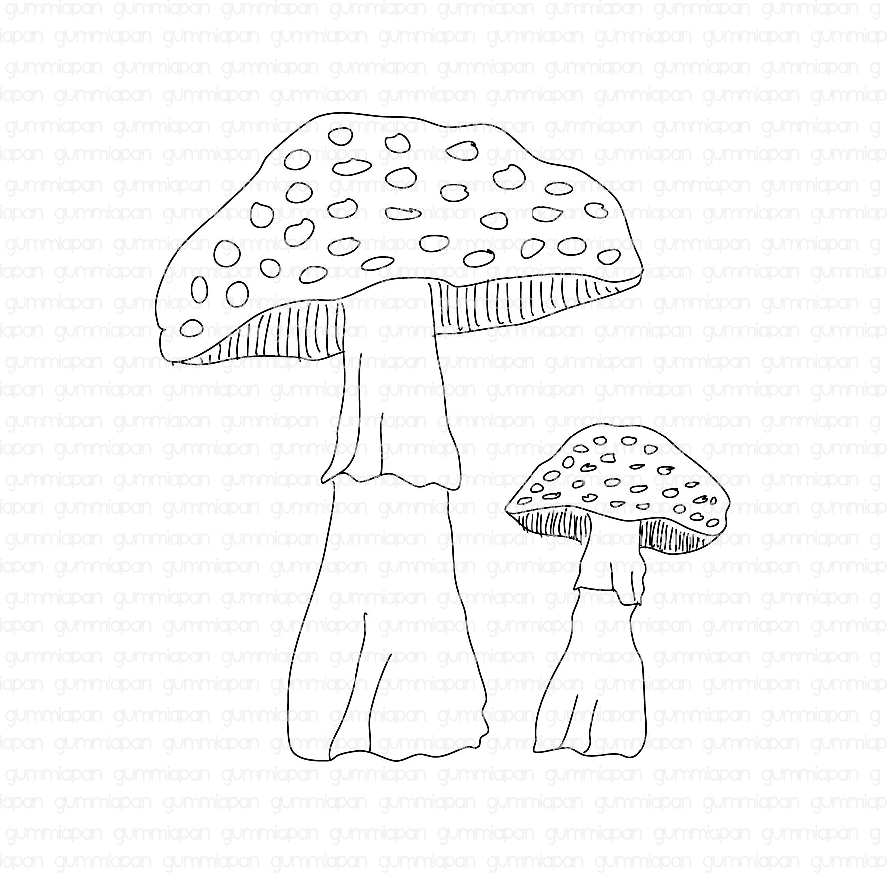 Toadstool - Meissa print