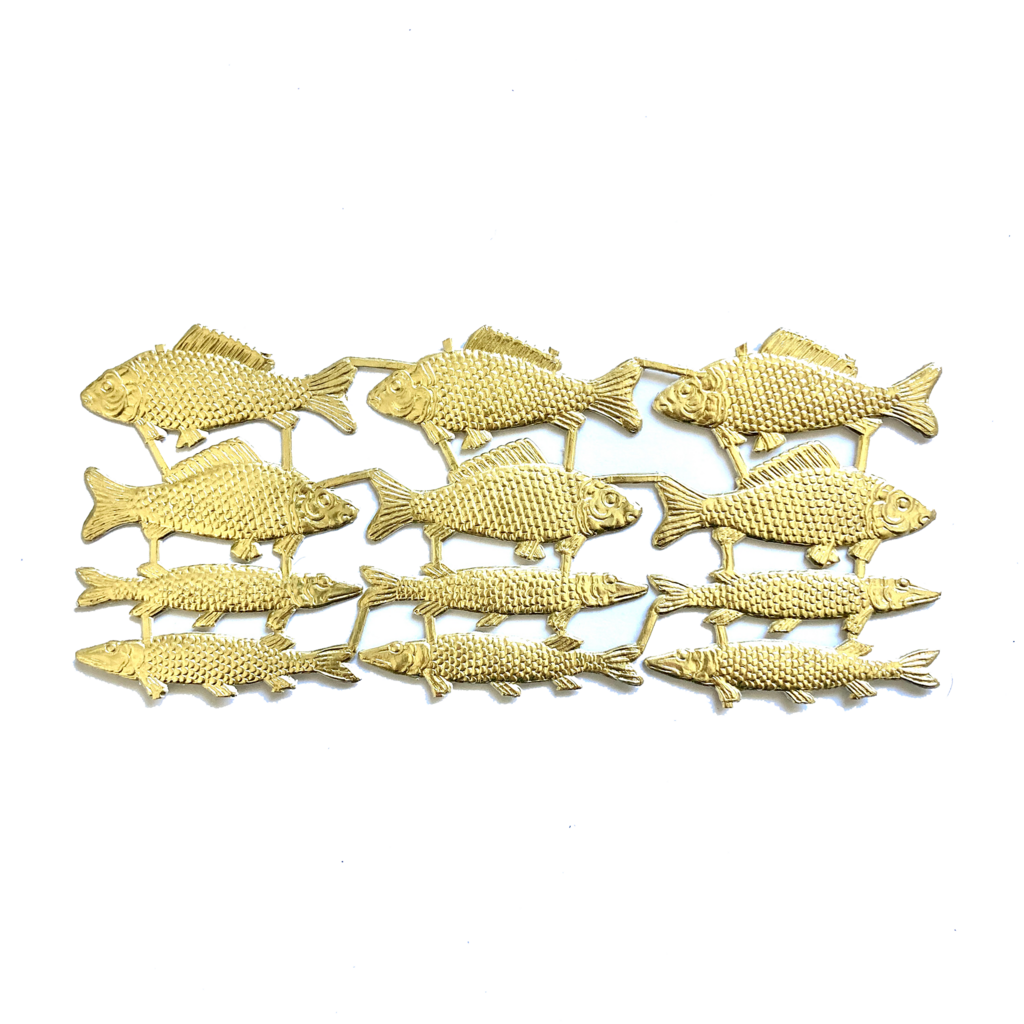 Fish | Mounted Rubber Stamp - meissa print