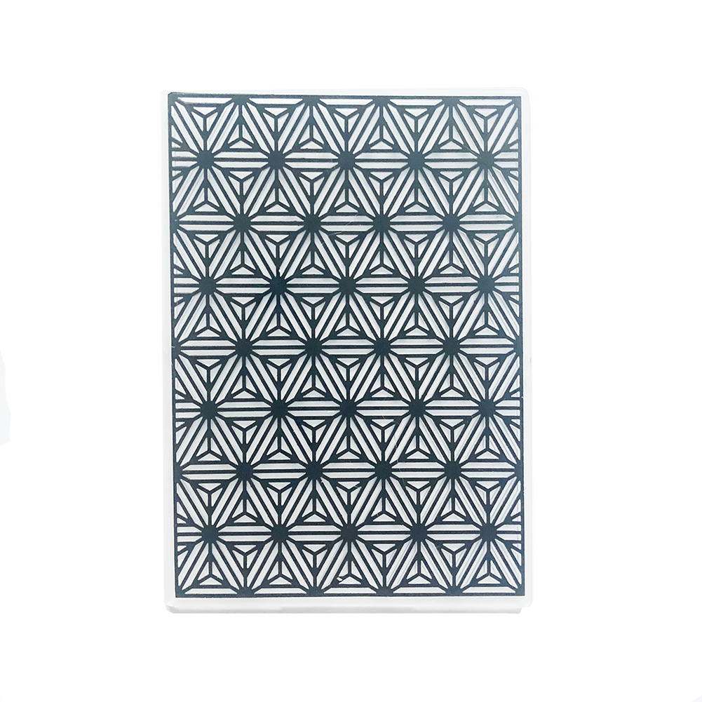 Stars Embossing Folder - Meissa print
