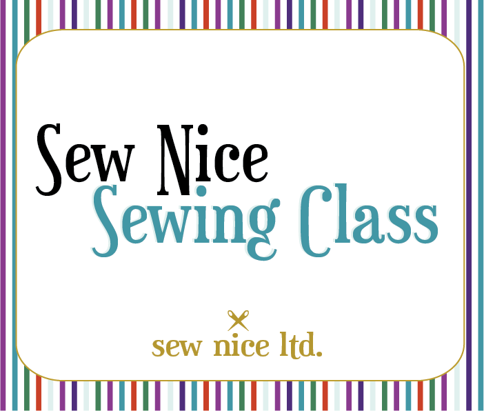 Sew Nice Sewing Classes - Meissa print