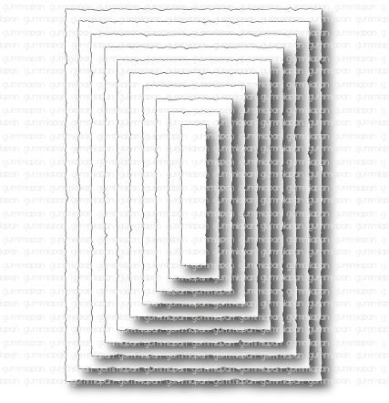 Gummiapan - Hand Drawn Nesting Dies | Rectangles - Meissa print