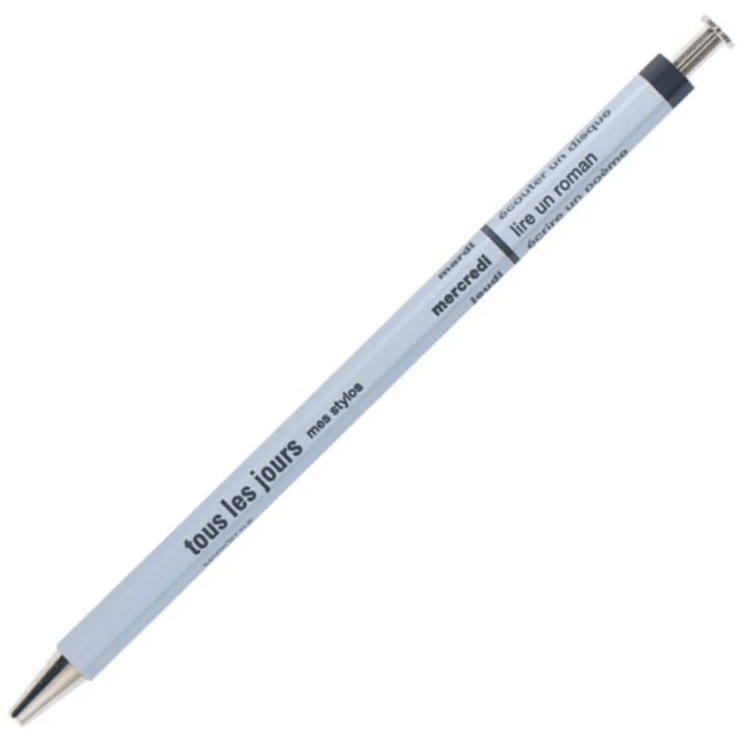 mark's - days ballpoint pen | matt silver - Meissa print