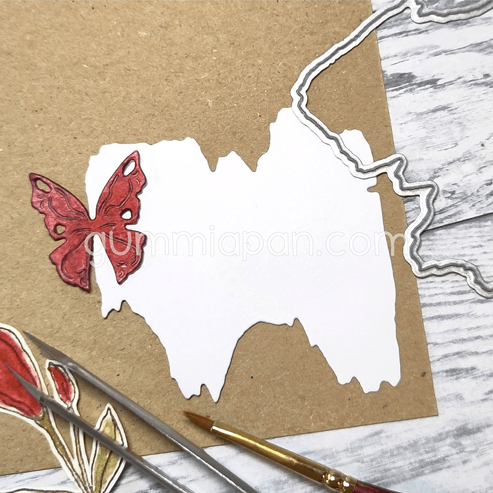 Gummiapan - Worn-Out Paper Note - Meissa print