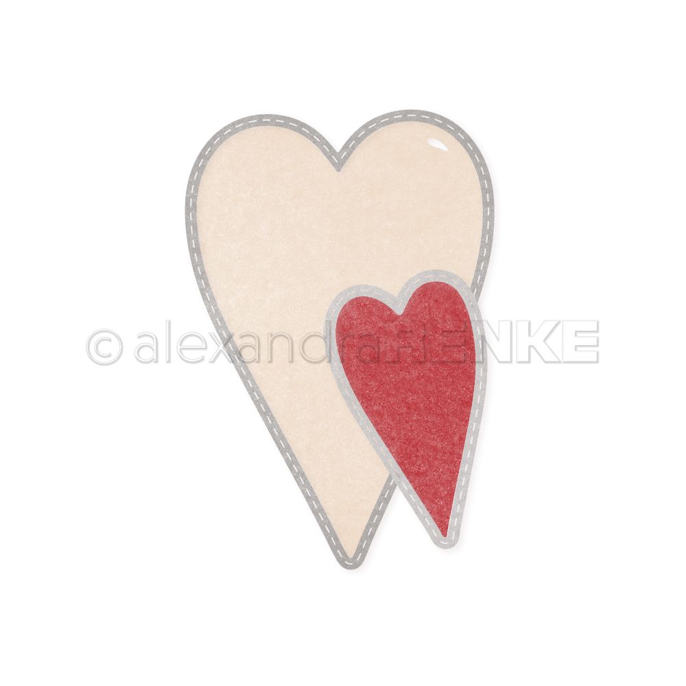 Alexandra Renke - Die 'Heart-Tag Set 1' - Meissa print