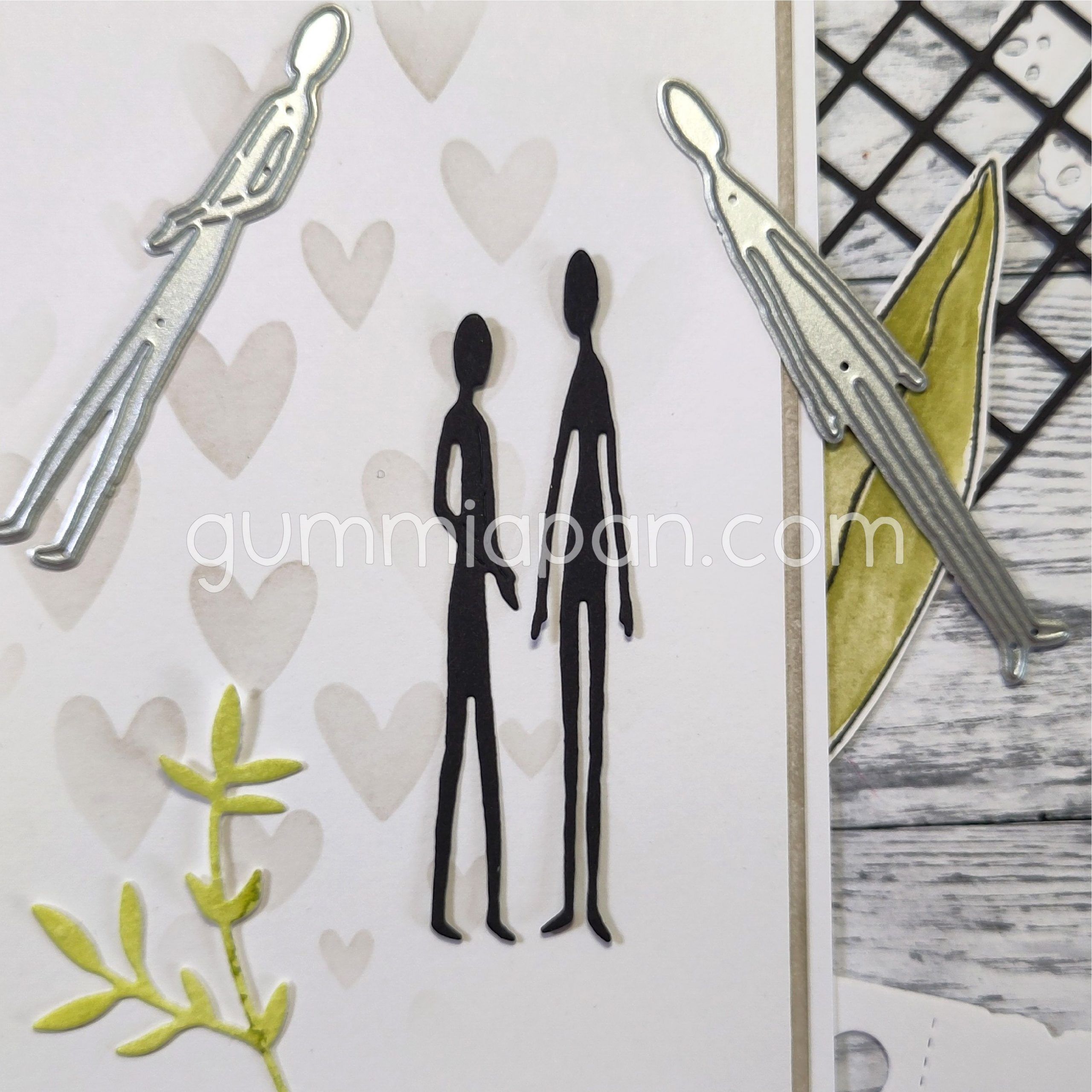 Gummiapan - Thin People - Meissa print
