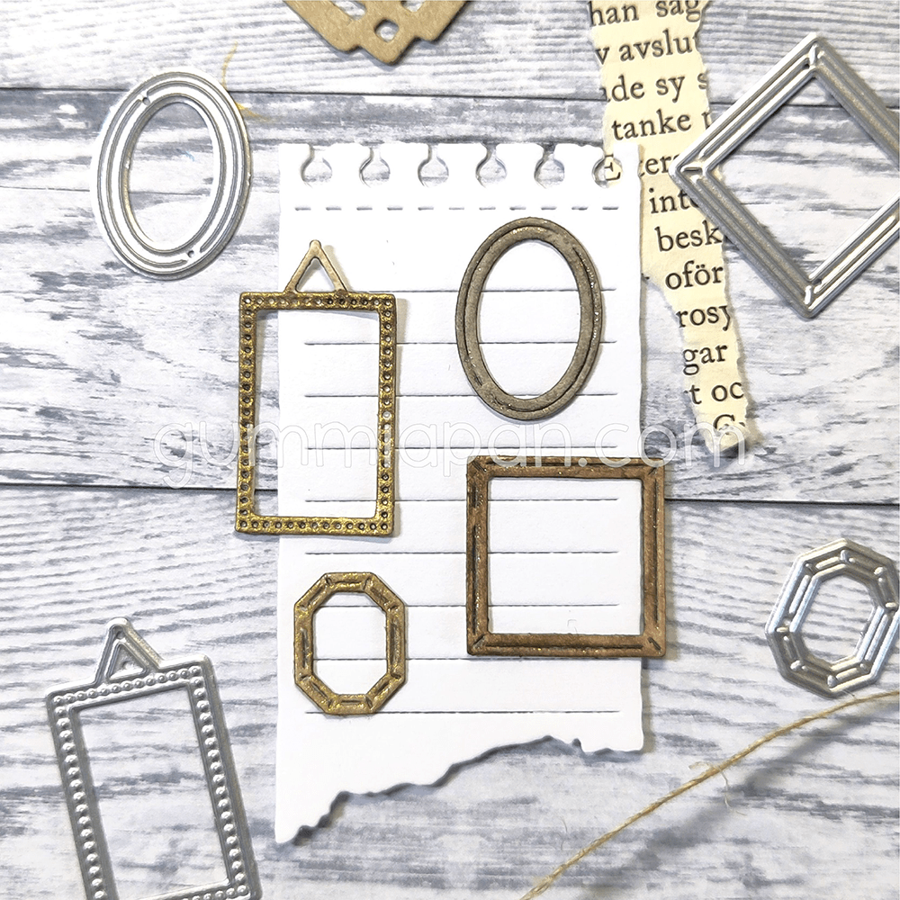 Gummiapan - Small Picture Frames - Meissa print