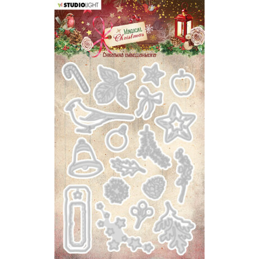 StudioLight - Magical Christmas Christmas Embellishments - Meissa print
