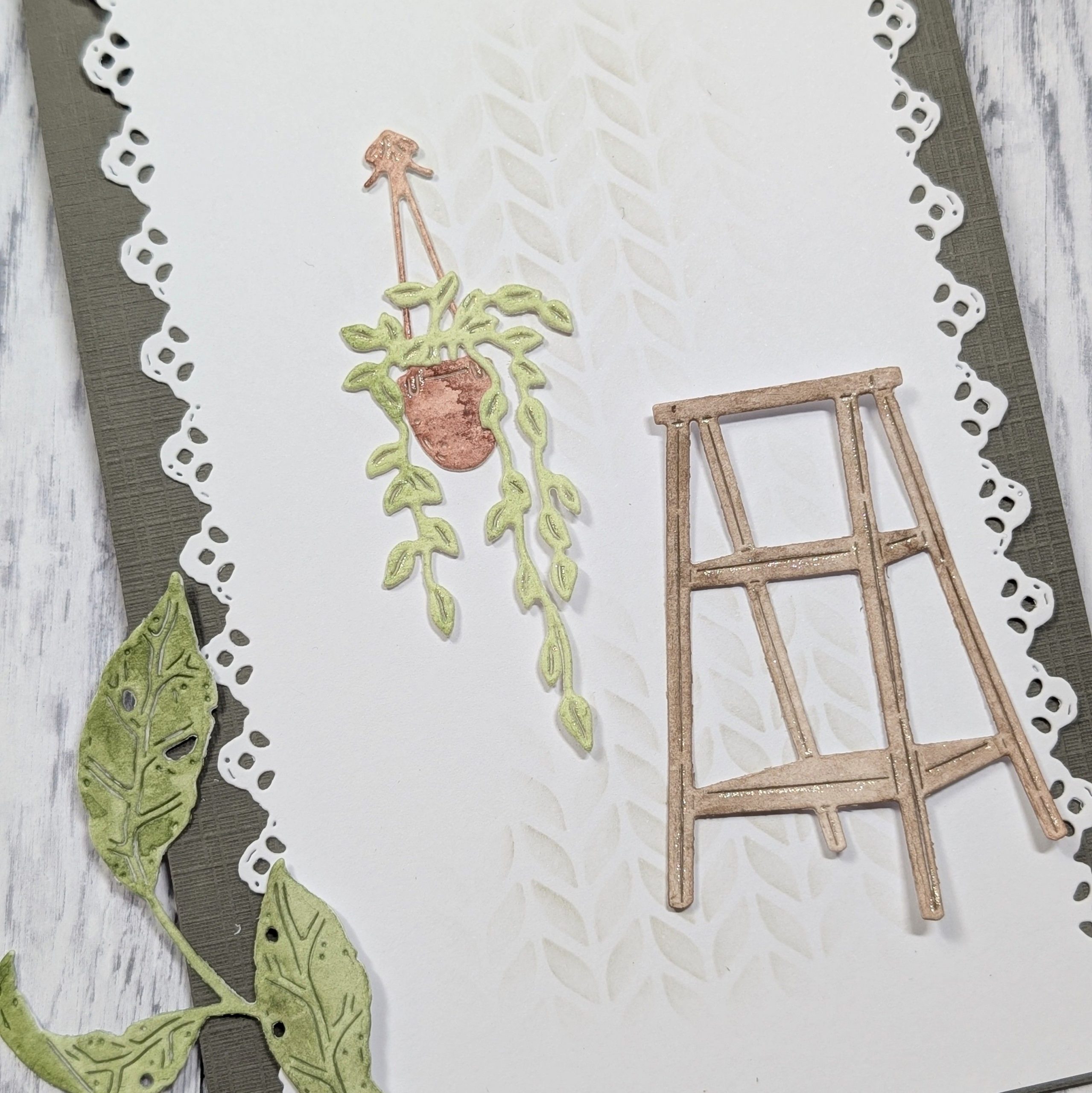 Gummiapan - Hanging Plant in Pot - Meissa print