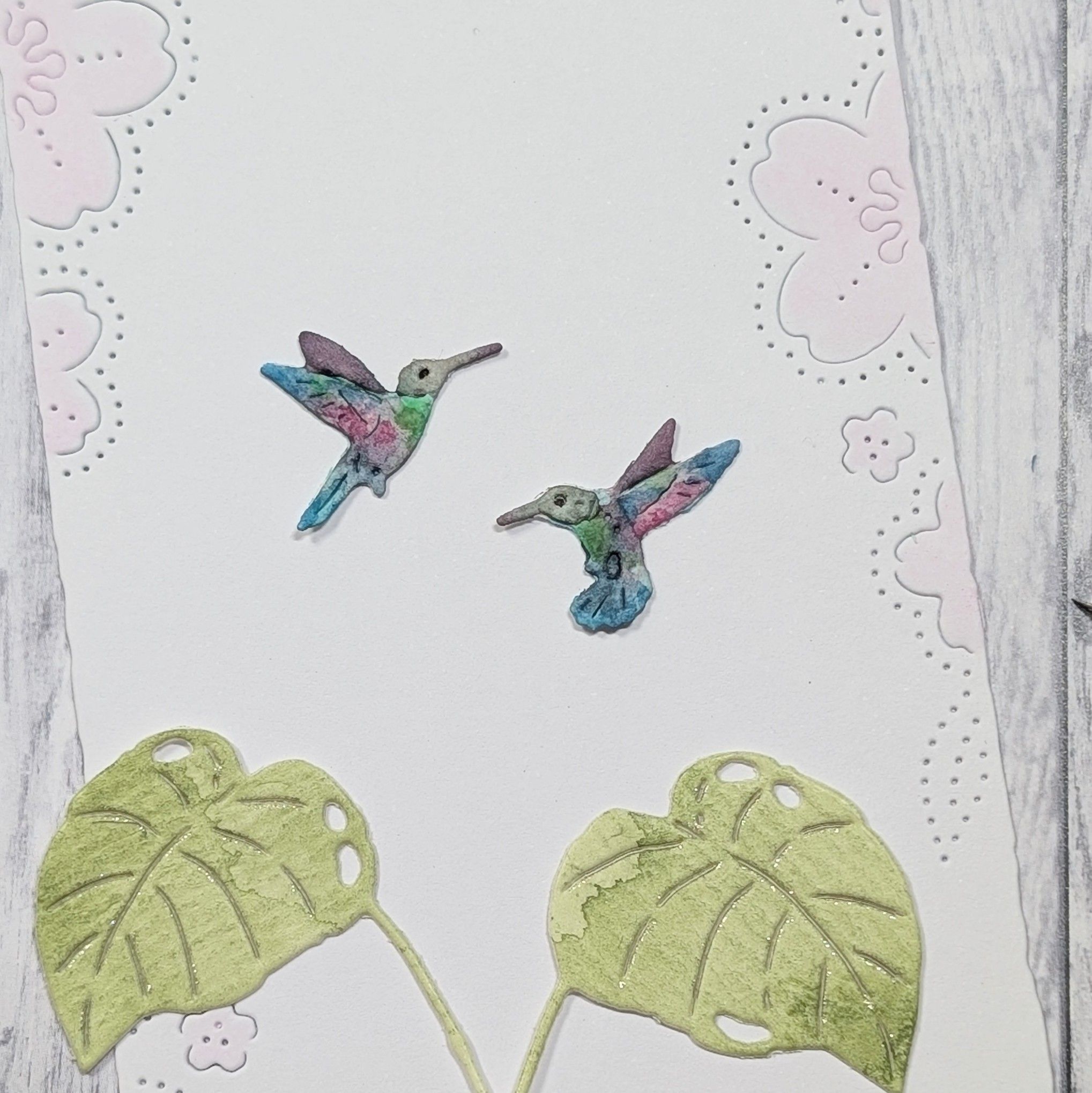 Gummiapan - Small Hummingbirds - Meissa print