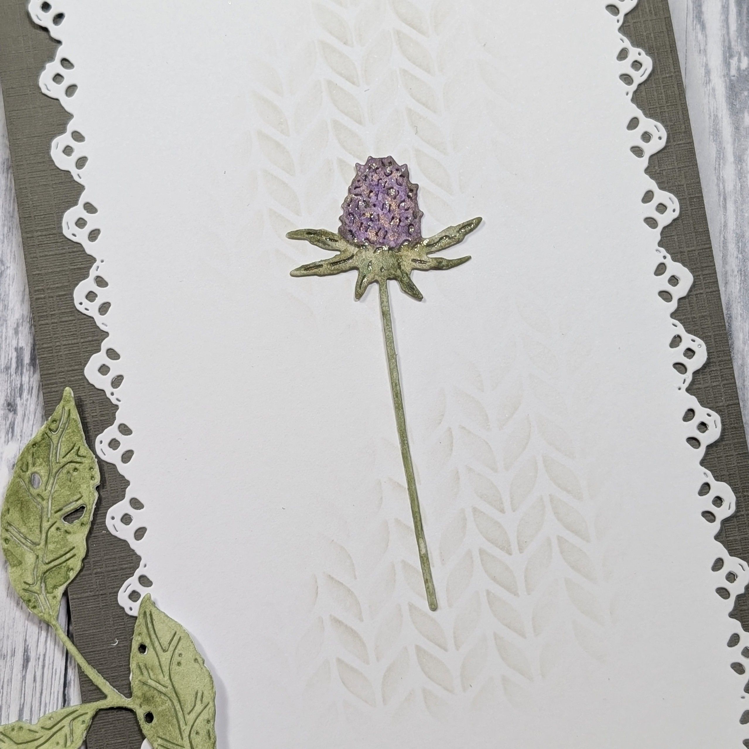 Gummiapan - Thistle - Meissa print