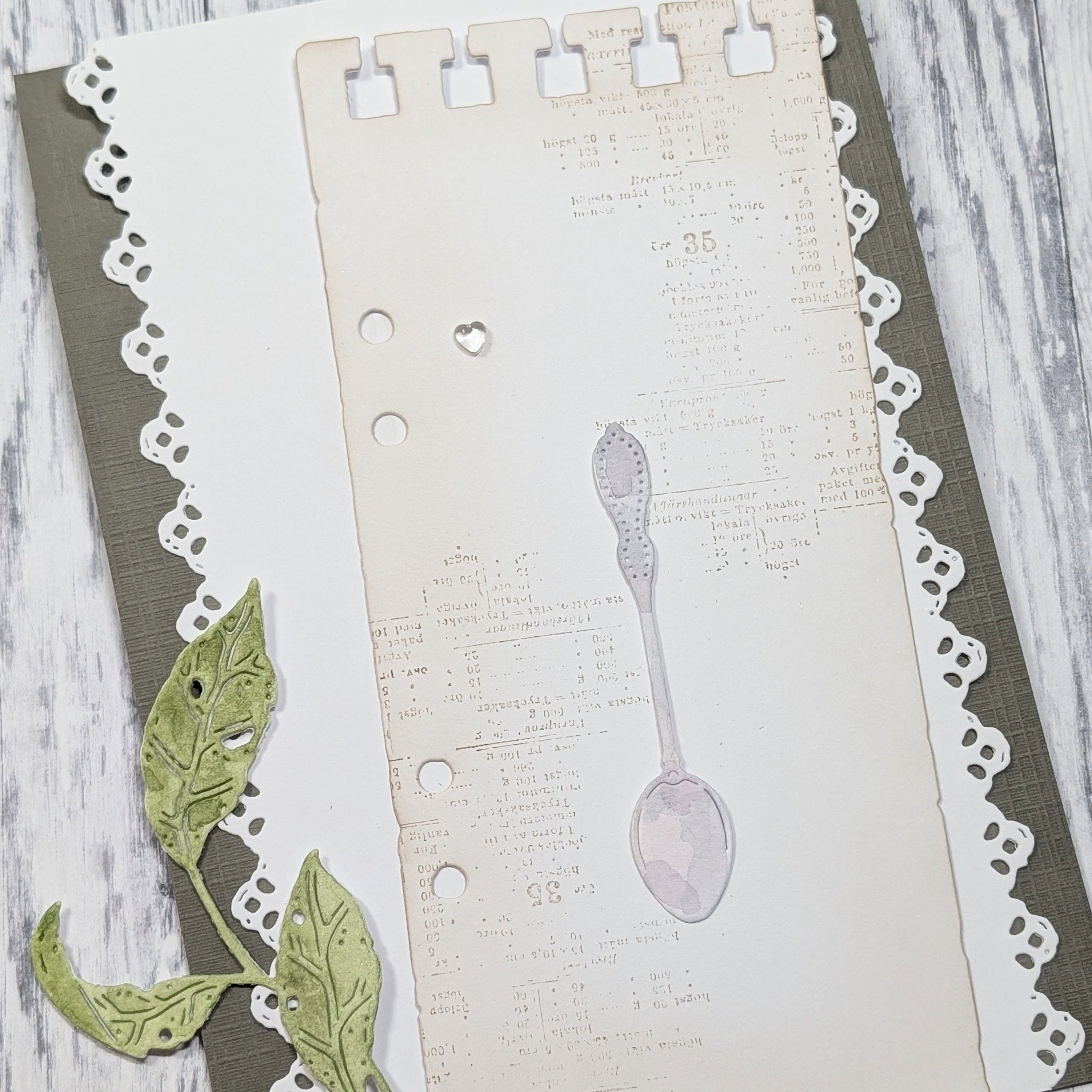 Gummiapan - Tea Spoon - Meissa print